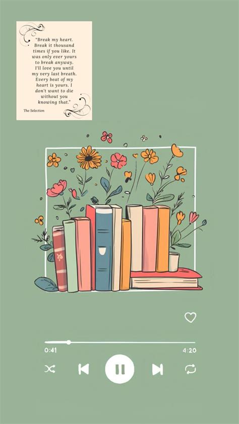 Cute Book Aesthetic Wallpaper