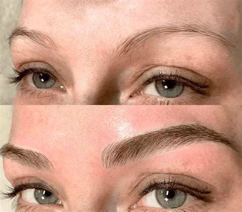 Before And After Eyebrow Microblading