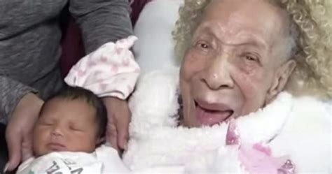 Meeting Of Five Generations 105 Year Old Woman Meets Her Great Great
