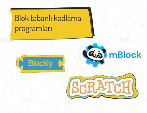 6 Sınıf Scratch And Mblock Ile Tanışıyorum Bilişim Teknolojileri Ve