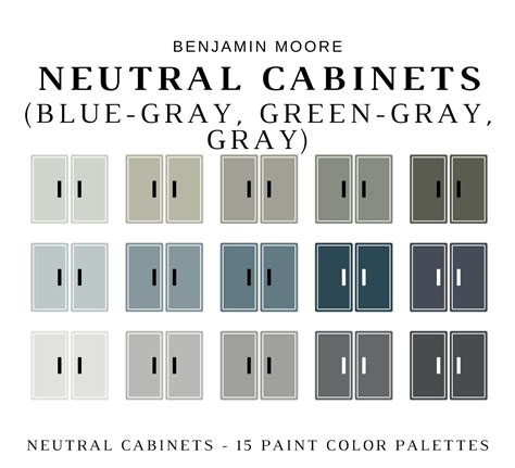 Kitchen Cabinet Colors Benjamin Moore Gray Kitchen Cabinets Green