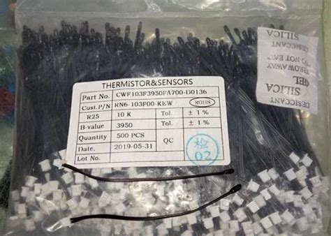 Ntc Thermistor K NTC THERMISTOR WIRE LEADED Wholesaler From Mumbai