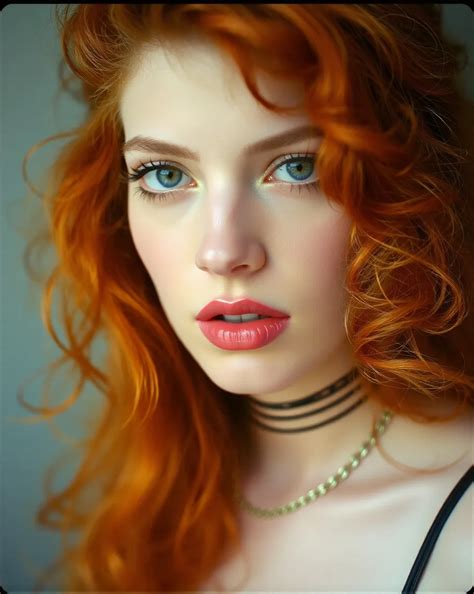 100 Redhead Ai Generated Images Starryai
