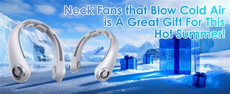 Auiiah Neck Fan Portable Personal Cooling Bladeless