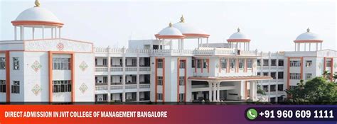 Direct Admission In Jvit College Of Management Bangalore