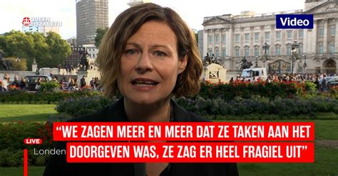Journalist Eva Peeters In Londen Britten Houden Adem In