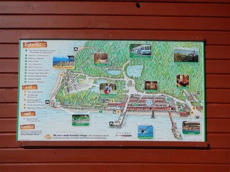 Icy Strait Point Alaska Map