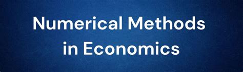 Numerical Methods Course By Judd Kenneth L Judd