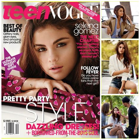 Selena Gomez For Teen Vogue Magazine Decjan 201314 Teen Vogue