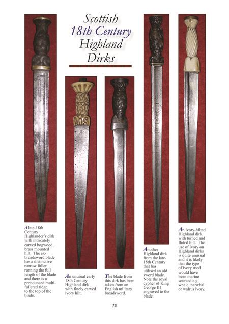 Scottish Dirks And Sgian Dubhs Full Colour Book Harvey Withers