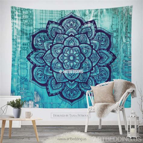 Boho Mandala Wall Tapestry Ethno Spiritual Wall Decor Tagged Boho