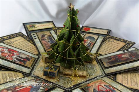 jenniferd s blog christmas exploding hexagon box