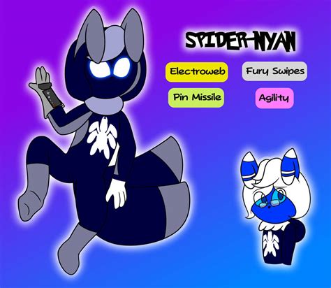 Spider Nyan Reference Sheet By Pokenerd2499 On Deviantart