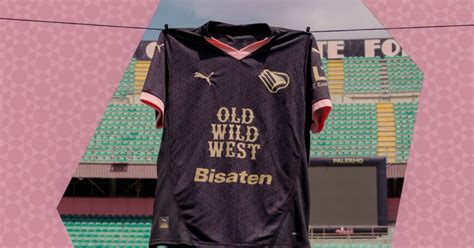 Palermos Away Jersey Is Black And Gold Nss Sports