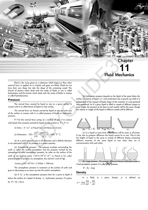 SOLUTION Neet Physics Notes For Fluid Mechanics Studypool
