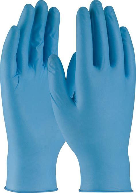 Qrp 8bqp09xl Qualatrile Disposable Nitrile Glove Powdered With