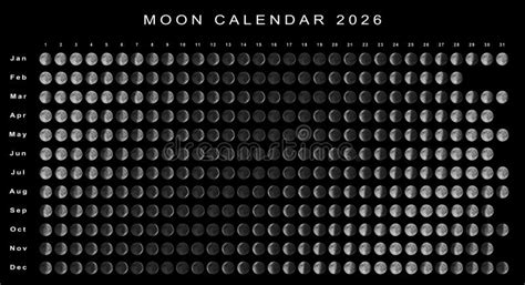 2026 Calendar With Moon Phases Plan Your Year Ahead — Worksheets Mom