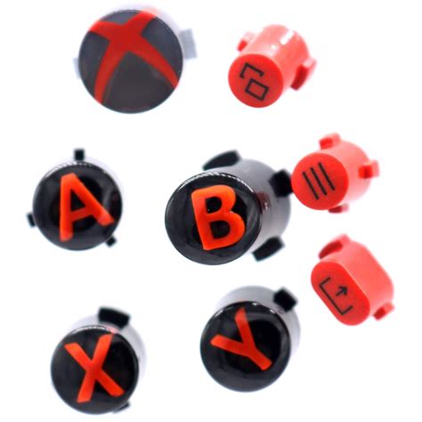 Buy Deal4go 8 Pack Plastic Abxy Button Menuviewsyncshare Key Set