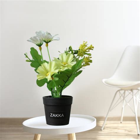 Artificial Plastic Succulents Flower Potted Plant Vicedeal