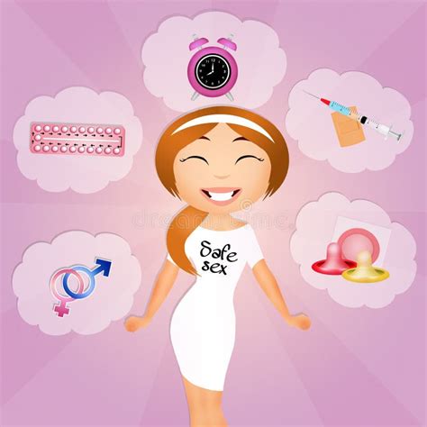 Man Safe Protection From Thieves Stock Illustration Illustration Of