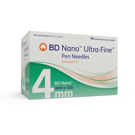 Bd Nano™ Pro Pen Needles 4mm X 32g