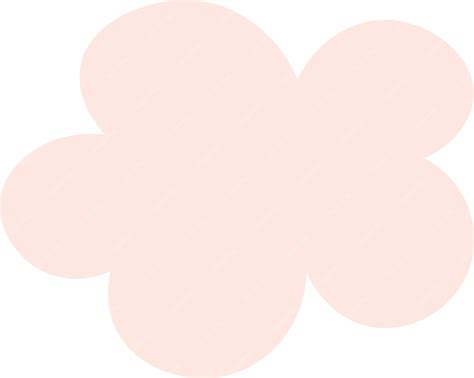 Premium Vector Hand Drawn Cloud Vector Illustration