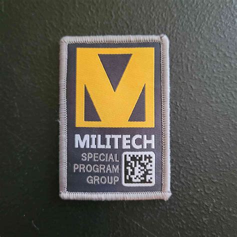 Militech Patch Badgerhound Supply Co
