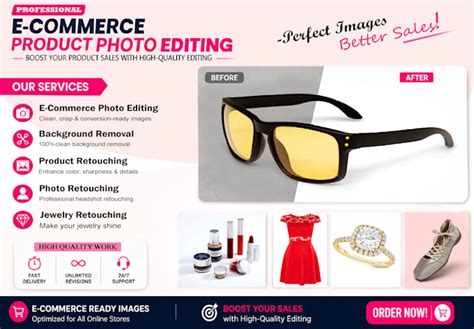 Do Ecommerce Product Photo Editing And Image Retouching In Photoshop By
