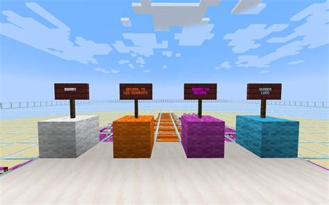 7 Segment Led Display Minecraft Map