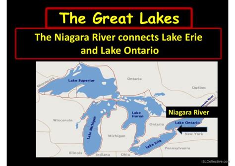 The Great Lakes And Niagara Falls Gr… English Esl Powerpoints