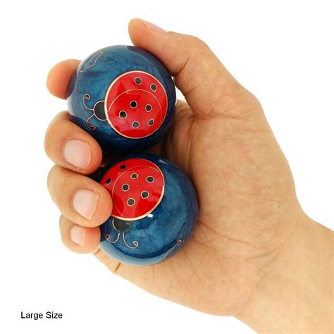 Ladybug Baoding Balls