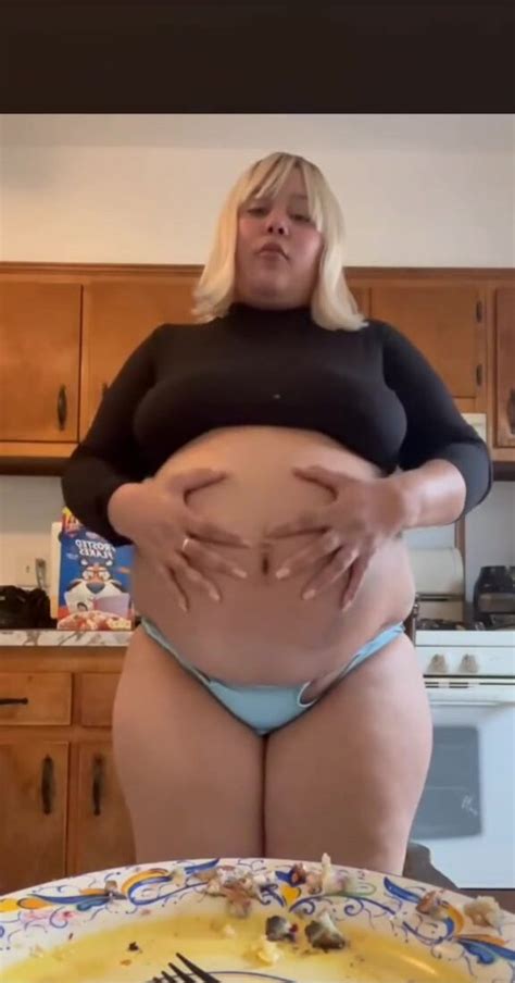 Stuffing My Big Fat Ball Belly 8