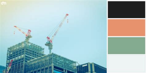 8 Color Palettes In Construction Logos That Work Designmantic The