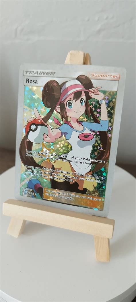Pokémon Card Rosa Trainer Cosmic Eclipse 240 236 2019 Proxy Etsy