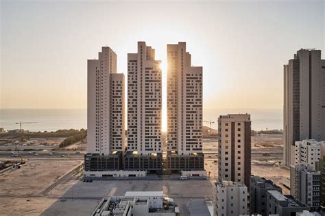 Agi Architects Designs Tamdeen Square Towers As A Vertical Neighbourhood