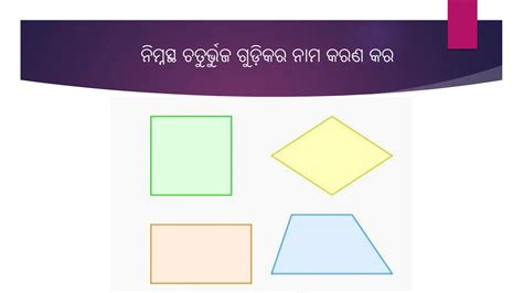 Types Of Rectangle Class 9th Odia Pdf Ppt
