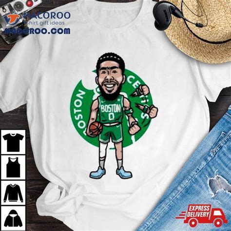 Macoroo On Linkedin Jayson Tatum Boston Celtics Player Cartoon Shirt