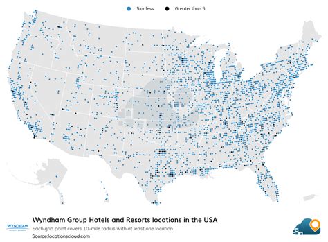 Number Of Wyndham Group Hotels And Resorts Locations Usa