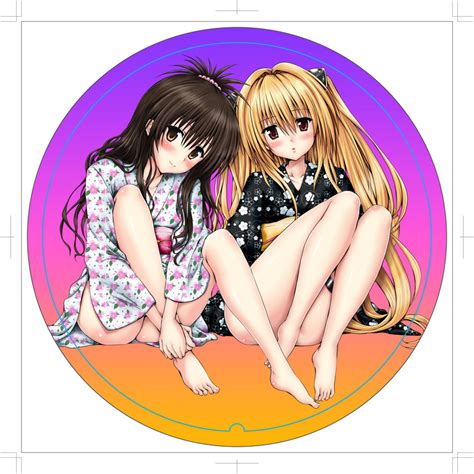 Konjiki No Yami And Yuuki Mikan To Love Ru Drawn By Yukitomoshi