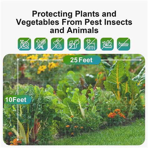 Garden Insect Netting Pest Barrier 10 X25 Bug Netting Review