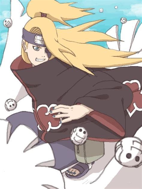 Deidara Deidara Clay Bird Deidara Background Deidara Official Art