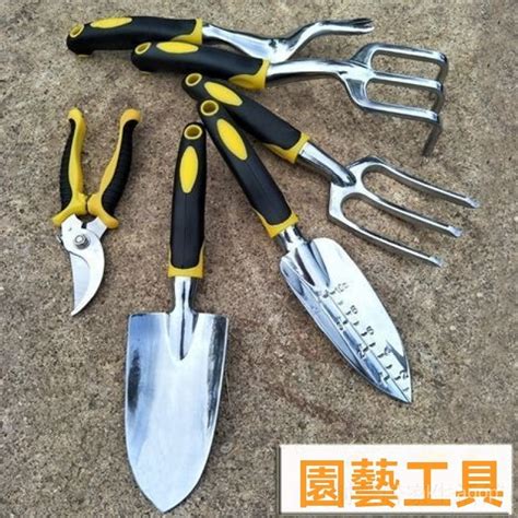 園藝工具組 鋁閤金五件套 園藝工具 園藝剷 小剷子 小鐵剷 鬆土剷 挖土剷子 種植工具 五金工具 尖剷 防滑剷 刻度剷子 蝦皮購物