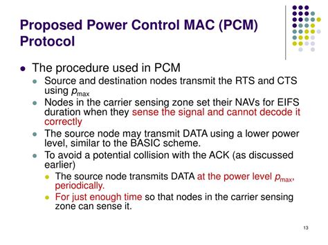 Ppt A Power Control Mac Protocol For Ad Hoc Networks Powerpoint Presentation Id1164785