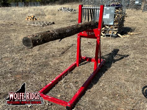 Firewood Log Stand Wolfe Ridge