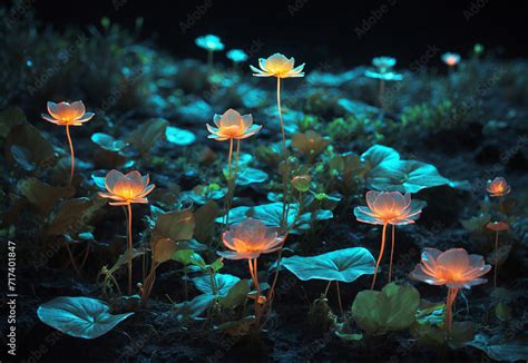 Bioluminescent Plants Or Glowing Neural Networks Blending The Lines
