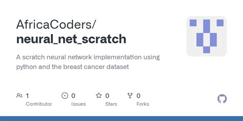 GitHub AfricaCoders Neural Net Scratch A Scratch Neural Network Implementation Using Python