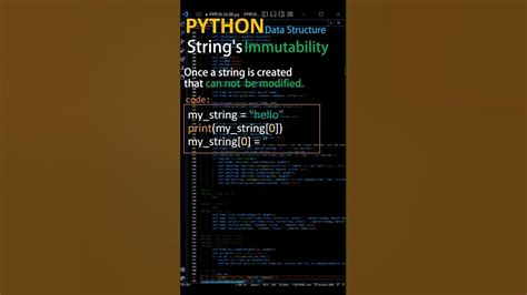 Is Python String Immutable Immutability Python Pythink1