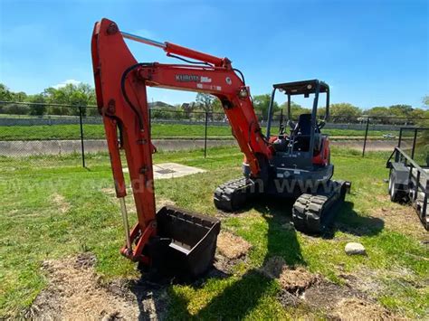 Kubota U45 3st Mini Excavator Govdeals