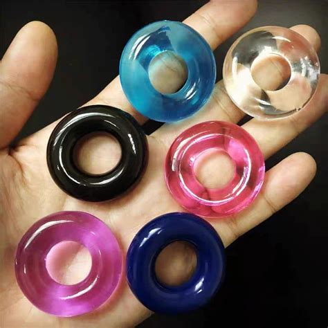 10pcs Silicone Durable Penis Ring Adult Men Ejaculation