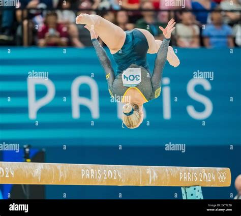 Paris Ile De France France 1st Aug 2024 Ruby Pass Aus Of